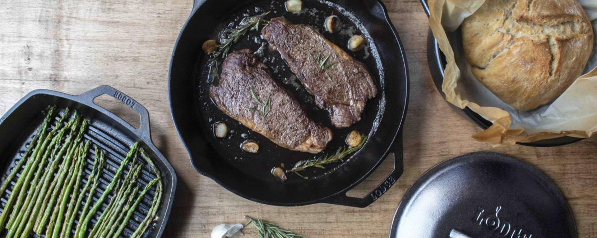 Homegrown Cooking with Lodge Cast Iron